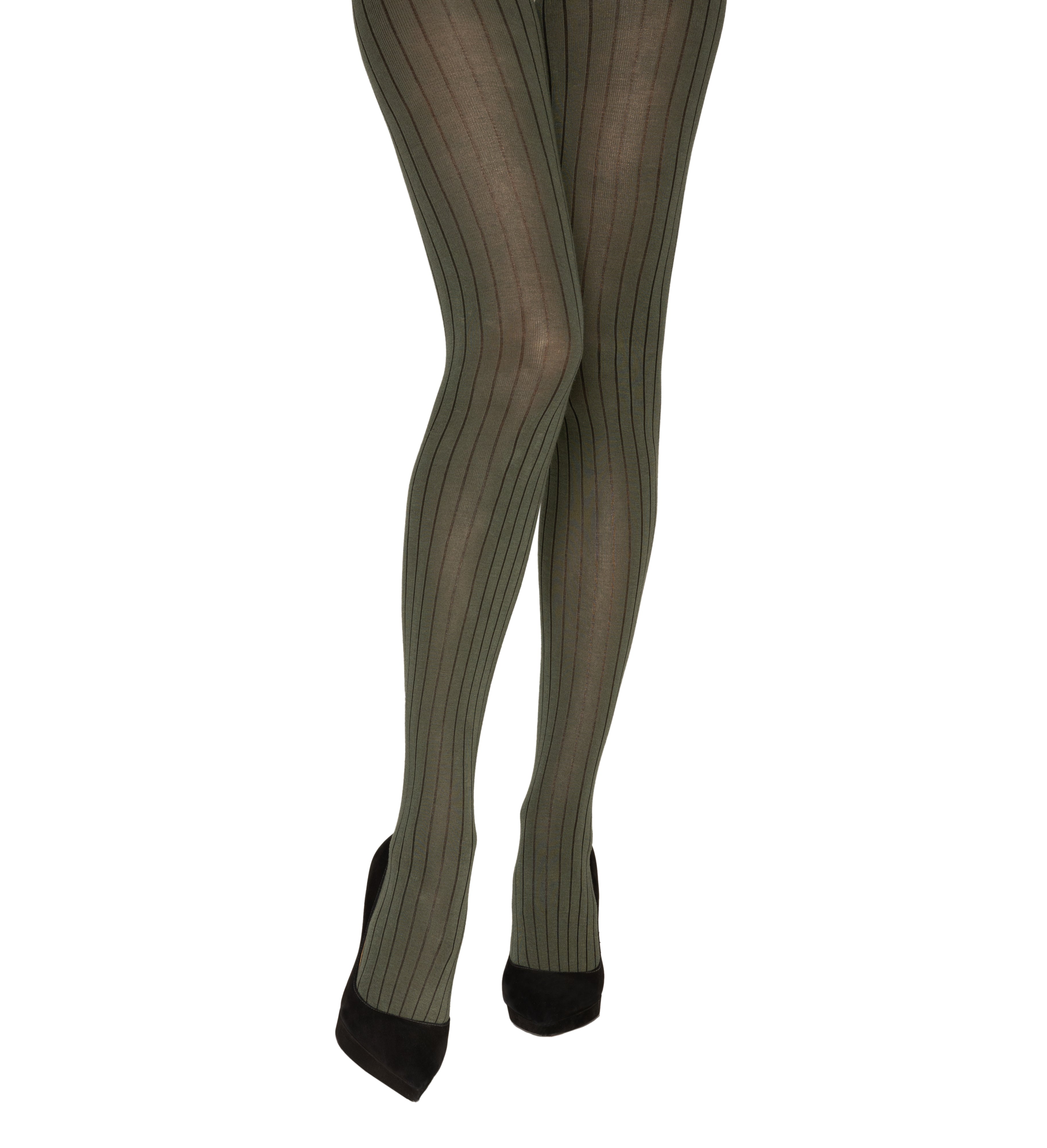 Charnos Cotton Rib Tights - Soft Breathable Ribbed Hosiery – Tights ...